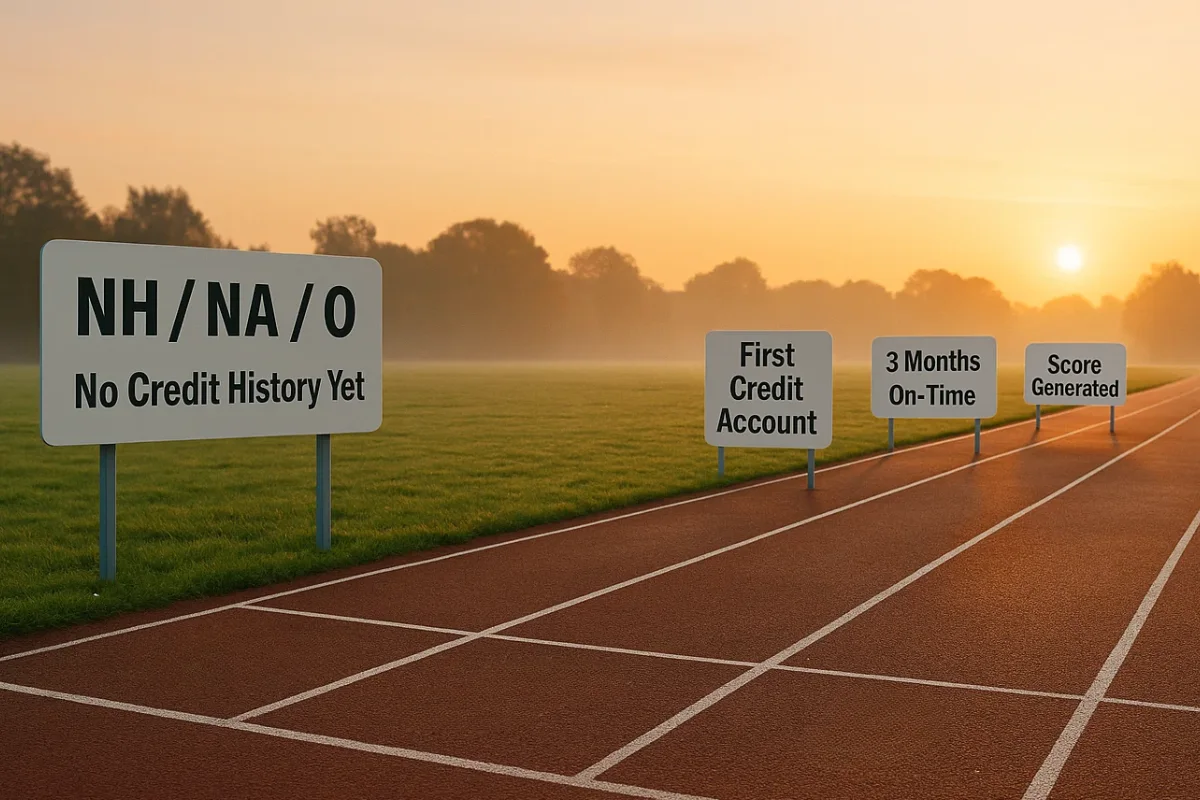 NH/NA/0 credit score meaning in India and how to build history fast